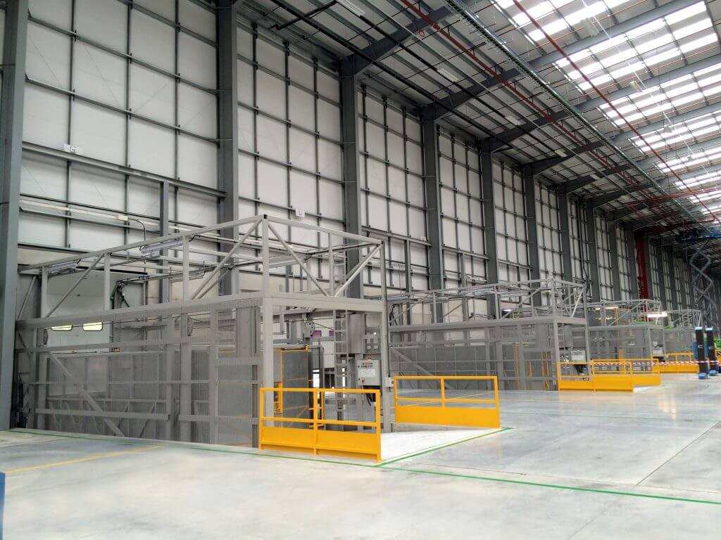 Internal Double Deck Lift Install at Poundland