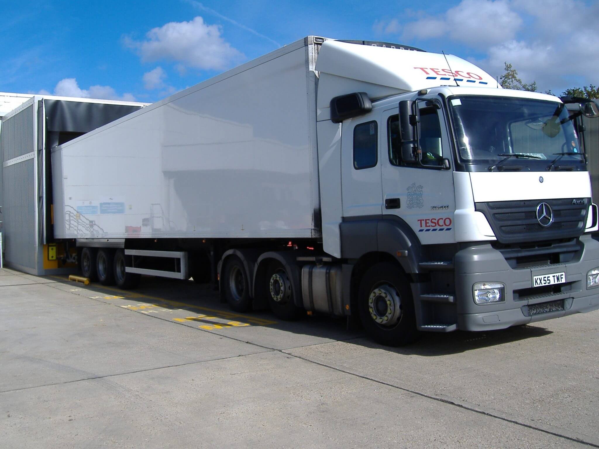 Double Deck Lifts Install For Tesco