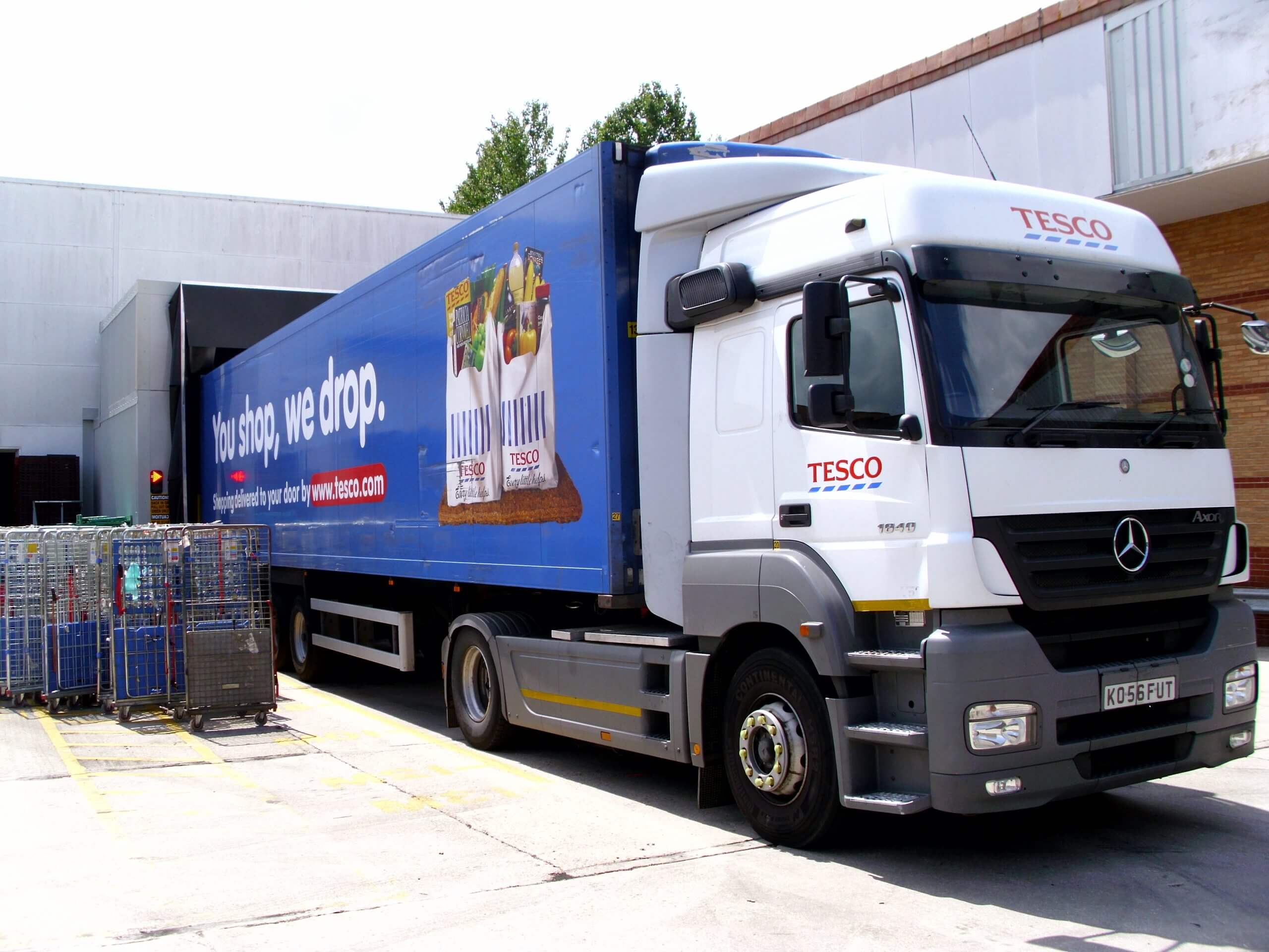 Vehicle to Ground Yard Lifts Installed at Tesco