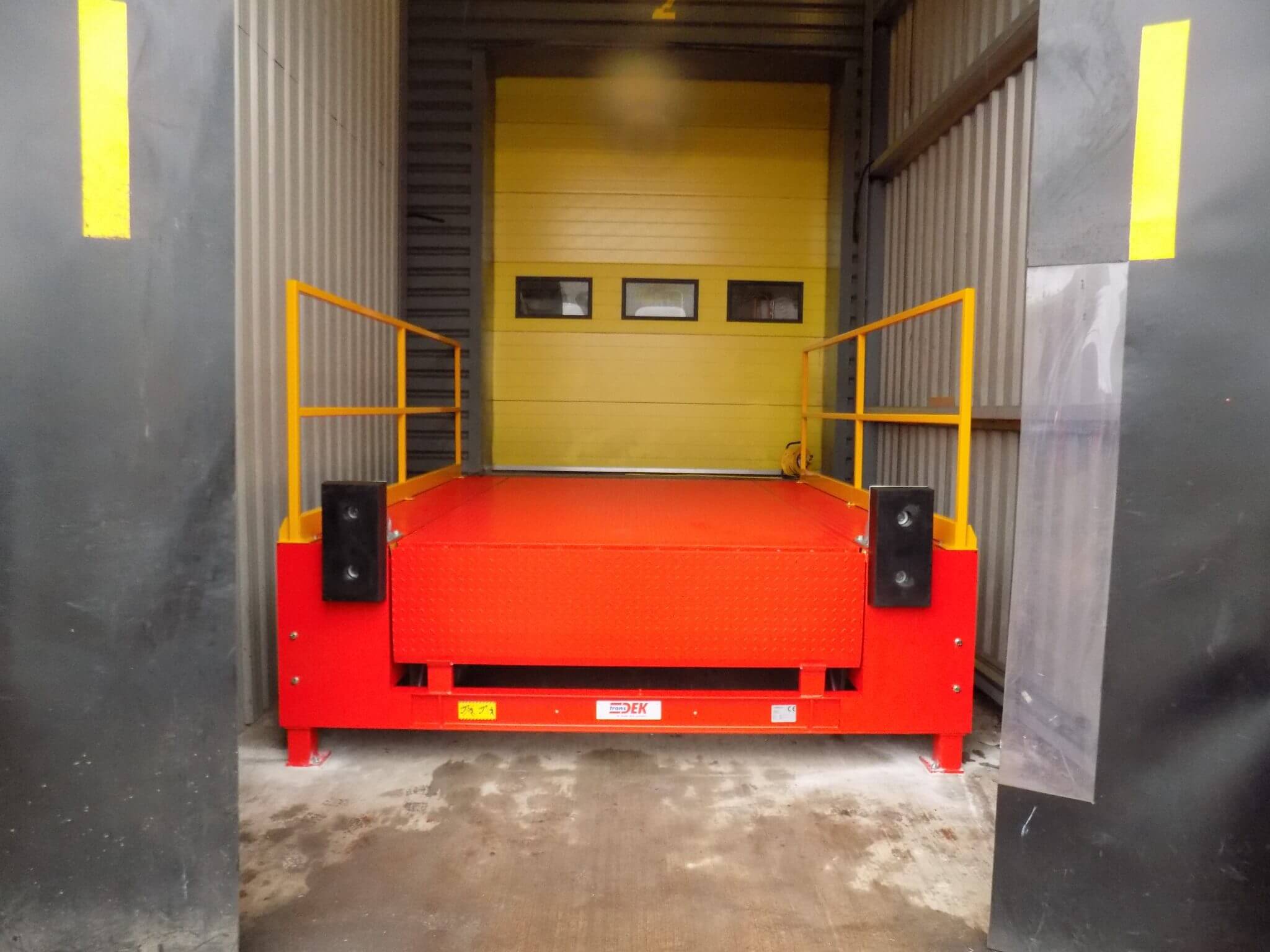 Dock Leveller Pods Installed at Matalan