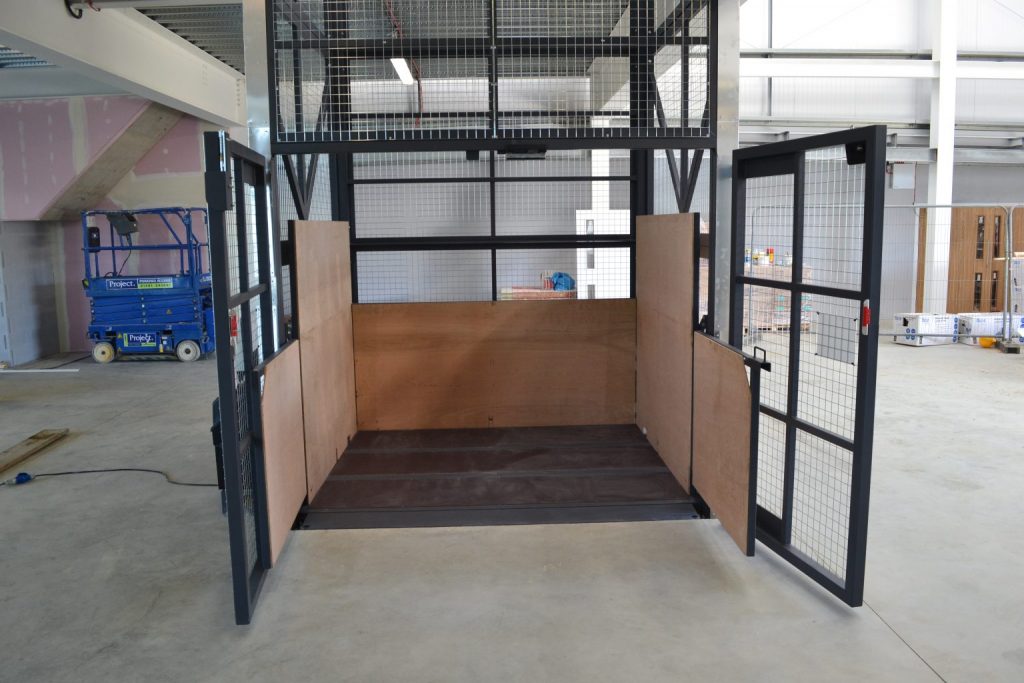 Mezzanine Goods Lifts | Transdek Modular Loading Systems