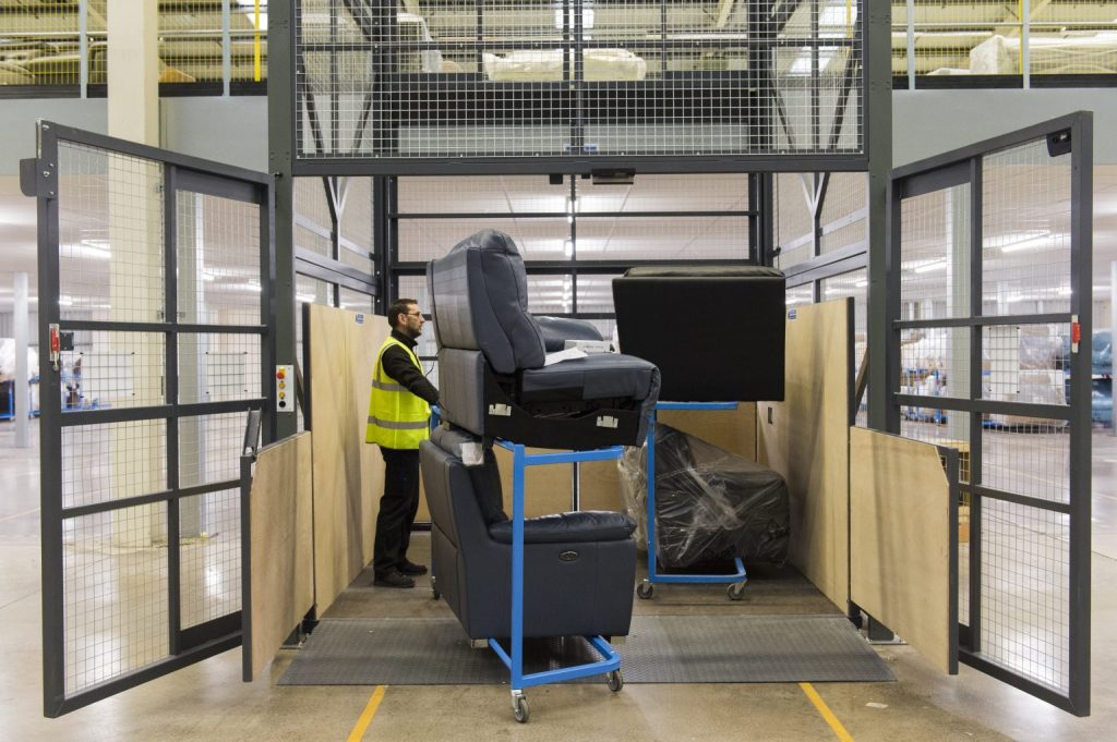 Mezzanine Goods Lifts | Transdek Modular Loading Systems