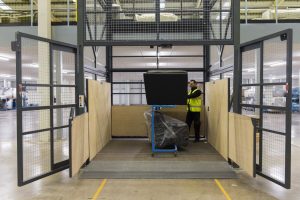 Mezzanine Goods Lifts | Transdek Modular Loading Systems