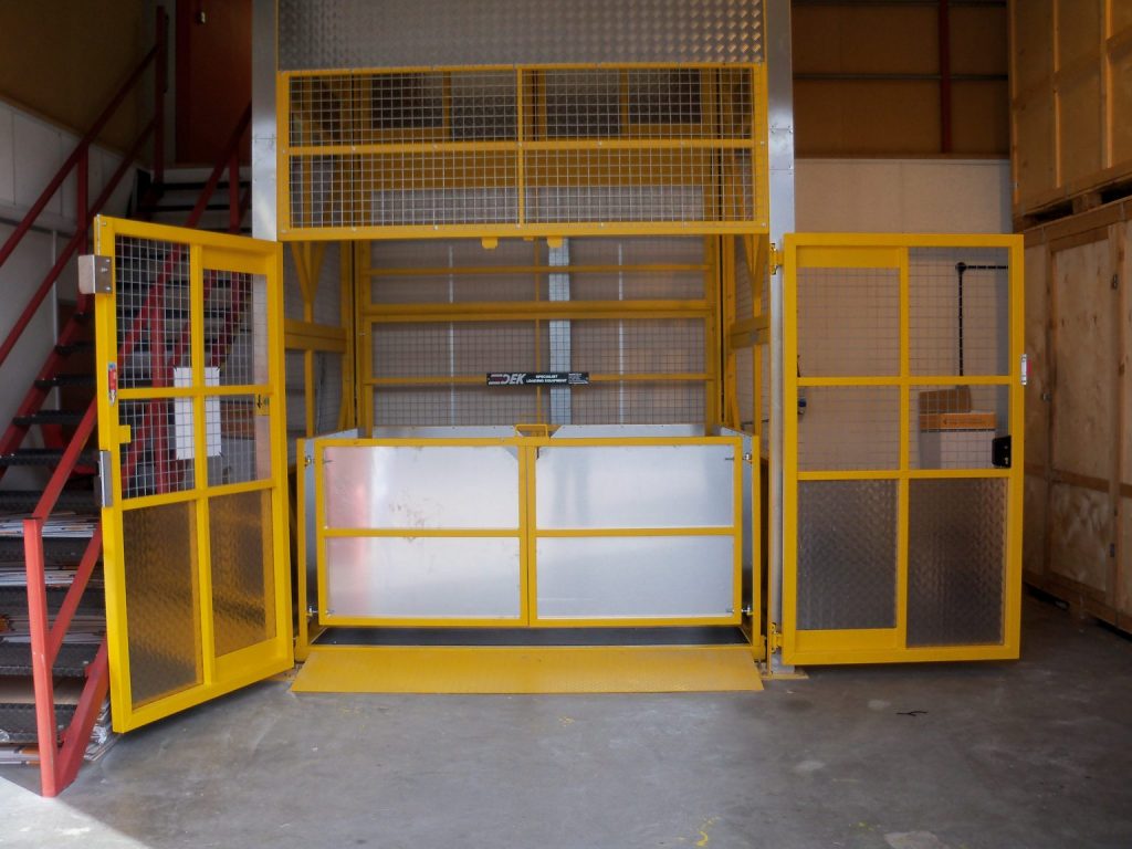 Mezzanine Goods Lifts | Transdek Modular Loading Systems